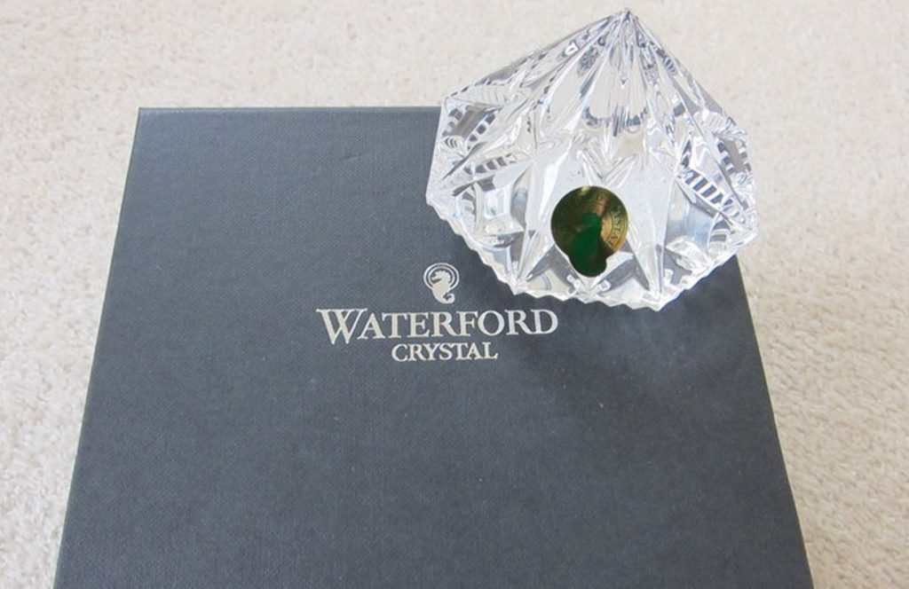 Waterford Crystal Paperweight - Champagne Lifestyle